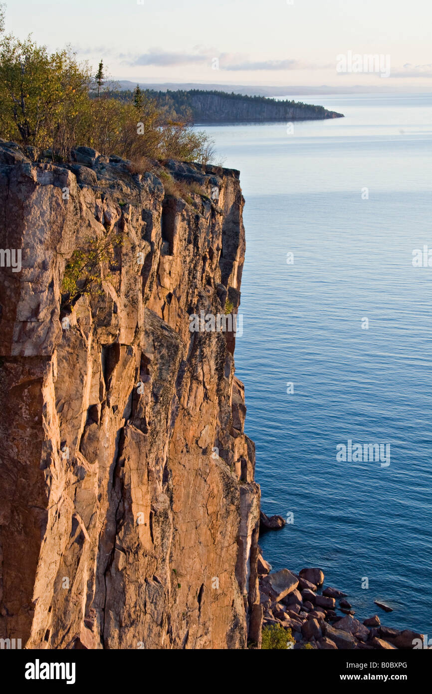 The Palisade Head and Shovel Point along Minnesota North Shore Stock ...