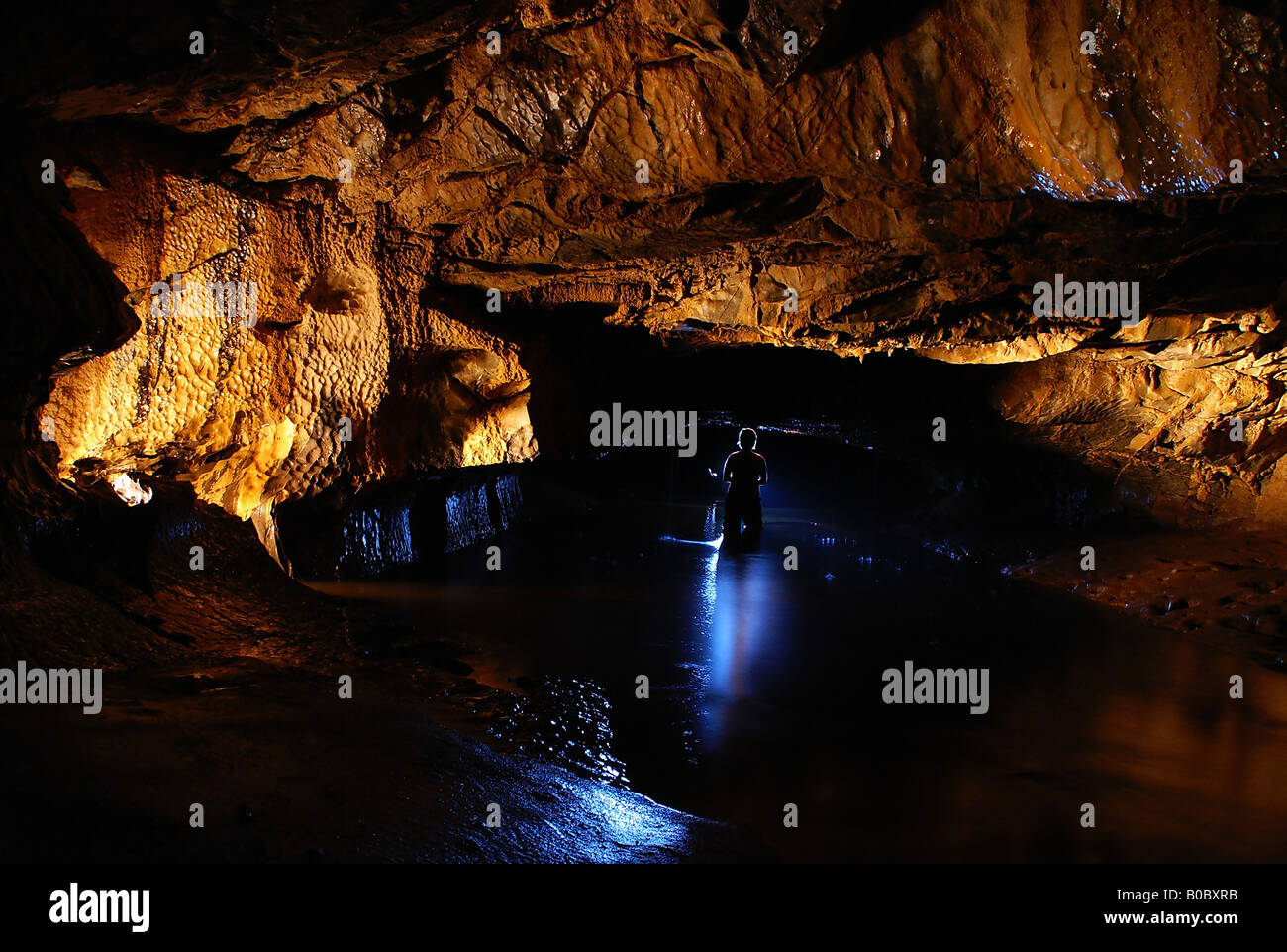 An underground river Stock Photo - Alamy