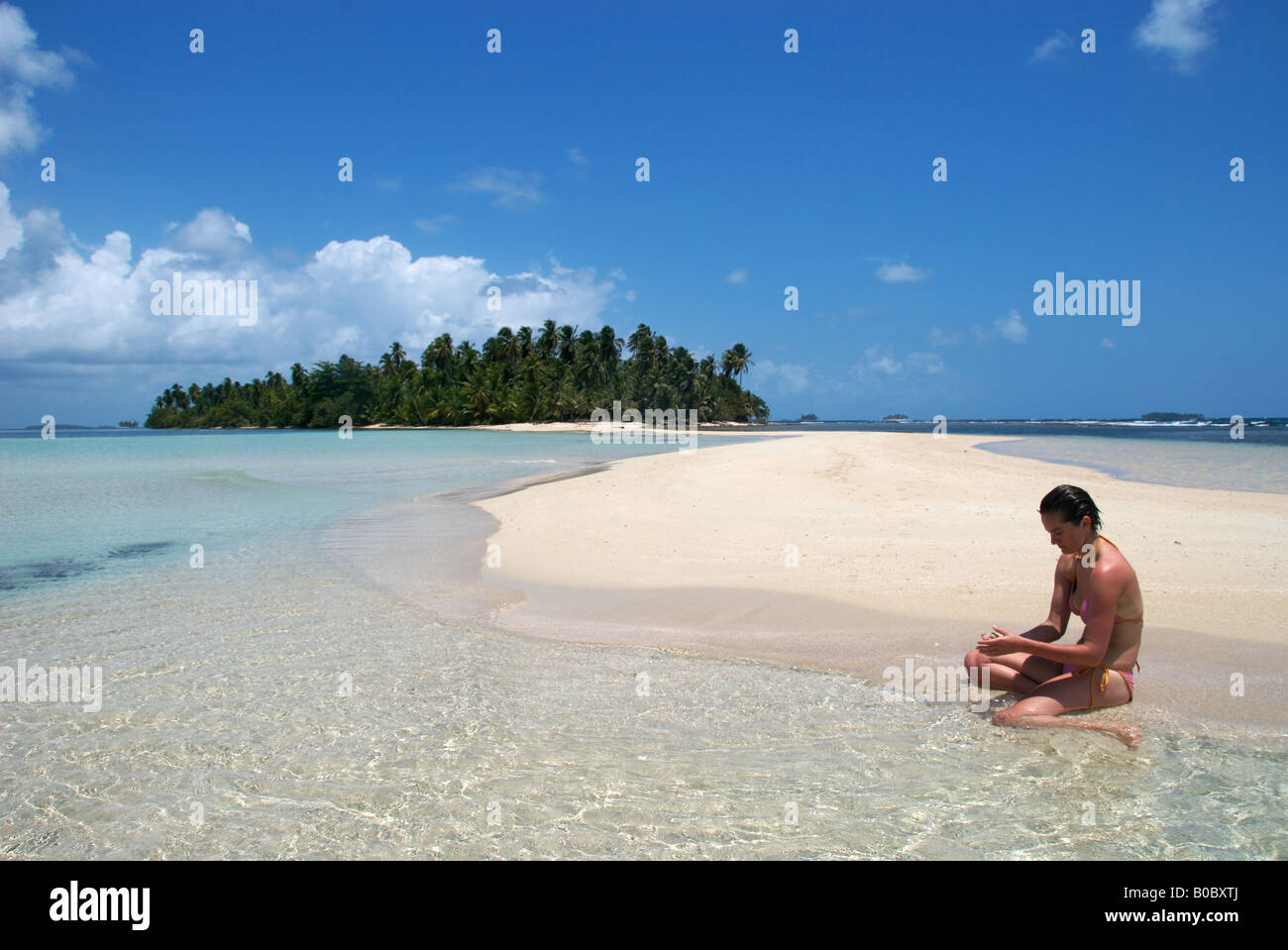 Woman On A Deserted Island High Resolution Stock Photography and Images ...