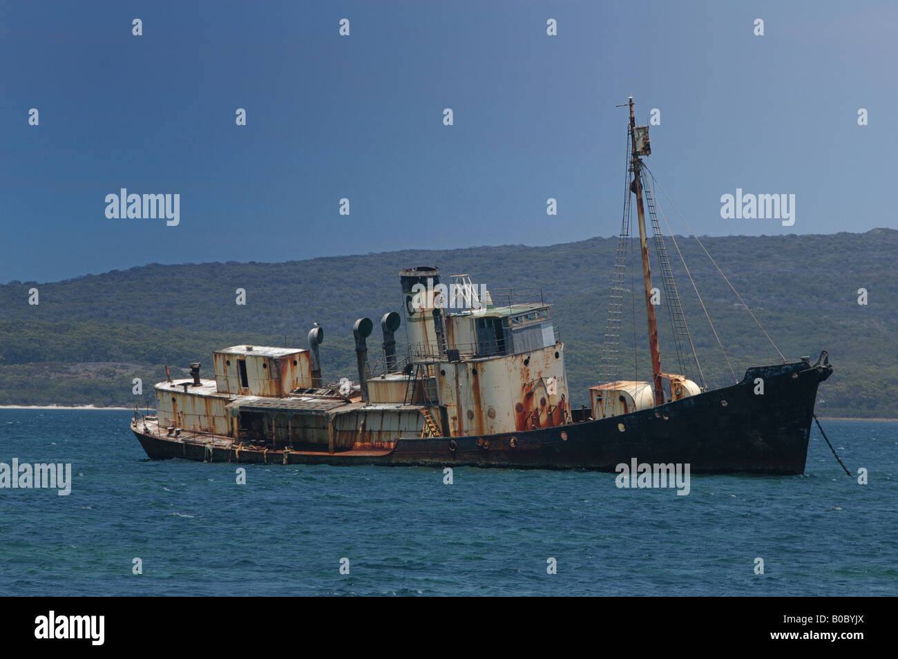 Cheynes II whale chaser Stock Photo - Alamy