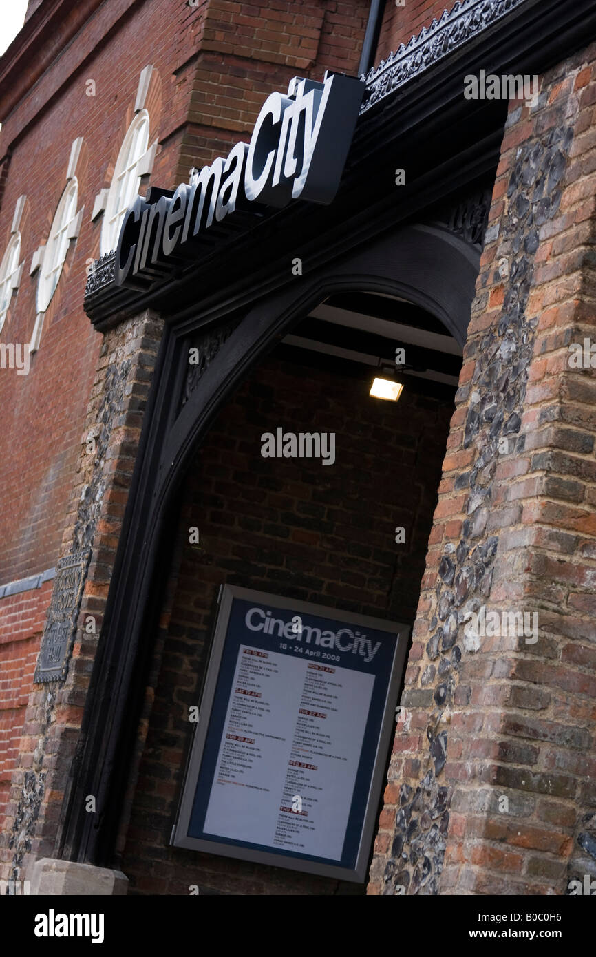 Cinema City - New design and build - Norwich Stock Photo - Alamy