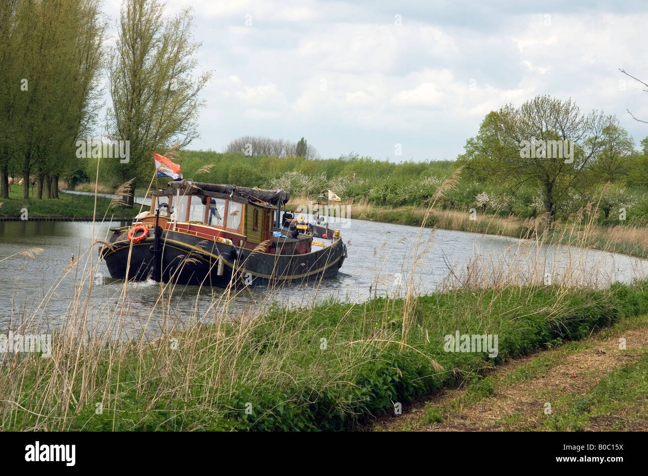 Linge river boat hi-res stock photography and images - Alamy