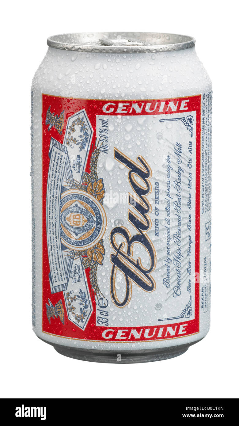 Budweiser beer can hi-res stock photography and images - Alamy