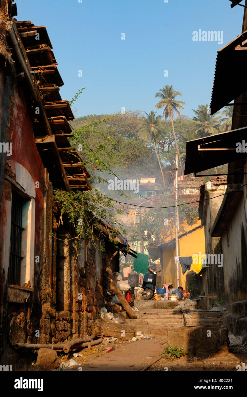 Panaji city street view hi-res stock photography and images - Alamy
