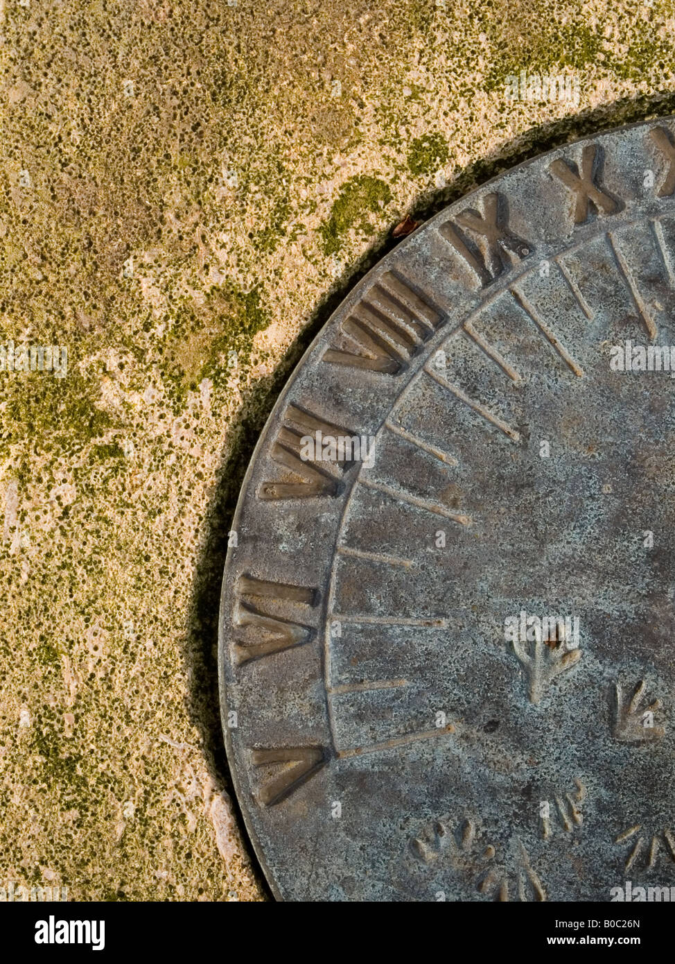 Sundial roman numerals hi-res stock photography and images - Alamy