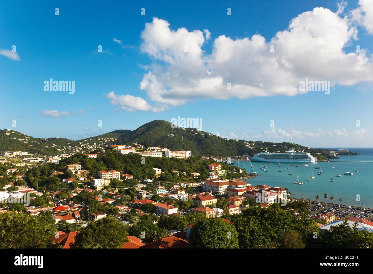 St thomas virgin islands mountain top hi-res stock photography and ...