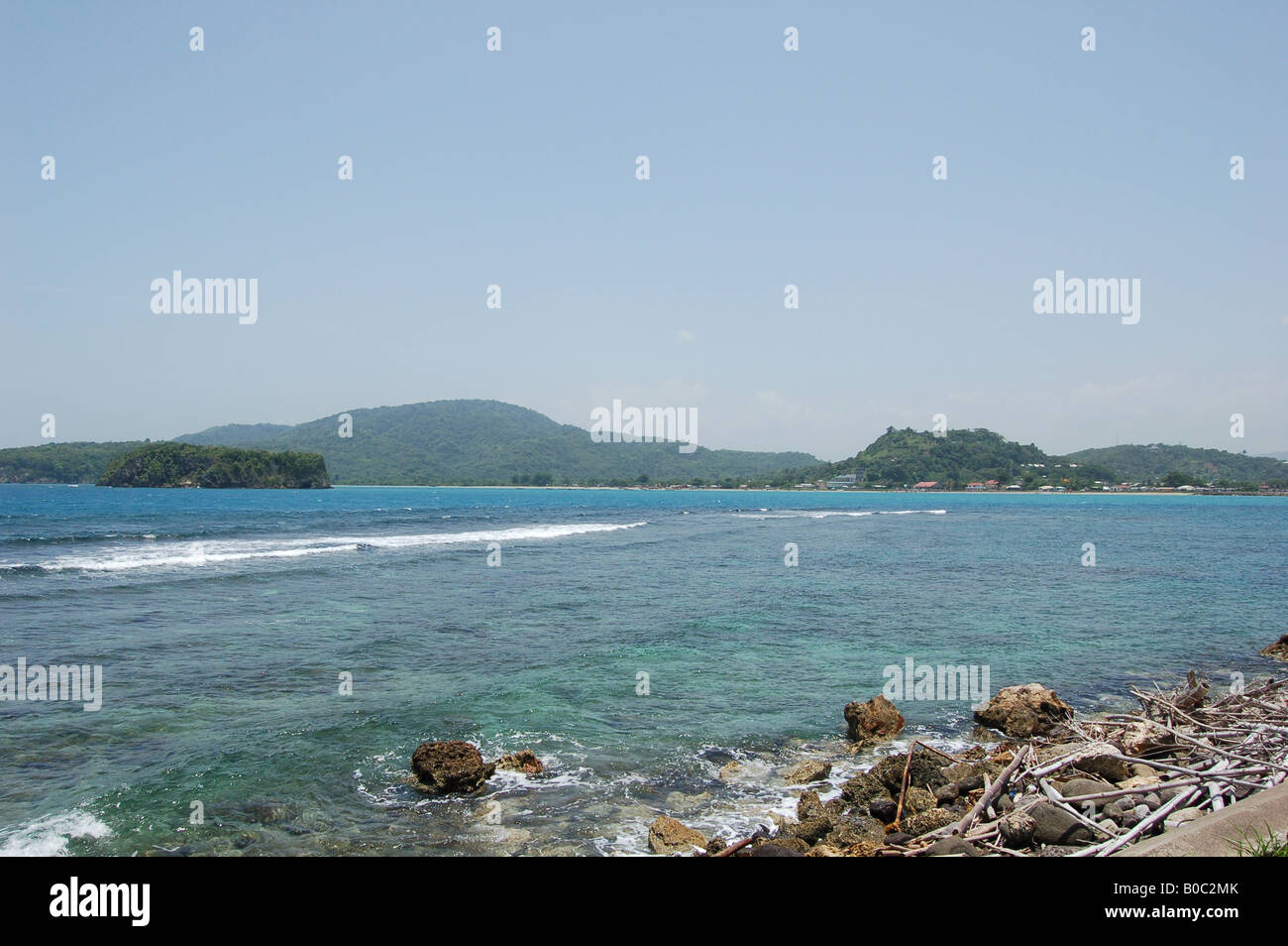 The CoastLine of Pajee Beach Port Maria,St Mary,Jamaica Stock Photo - Alamy