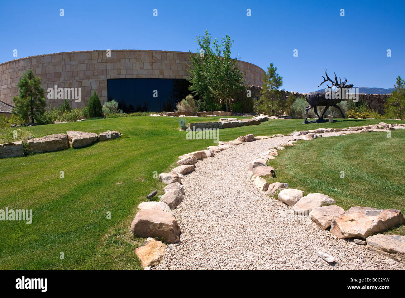 Image showing the exterior of the Buffalo Bill Historical Center Stock ...
