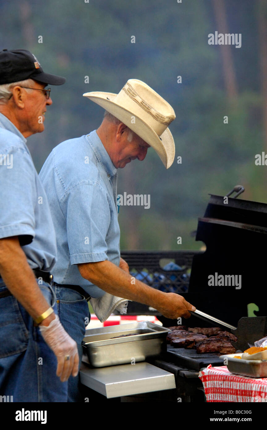 North America, USA, South Dakota, Custer State Park. Blue Bell Lodge ...