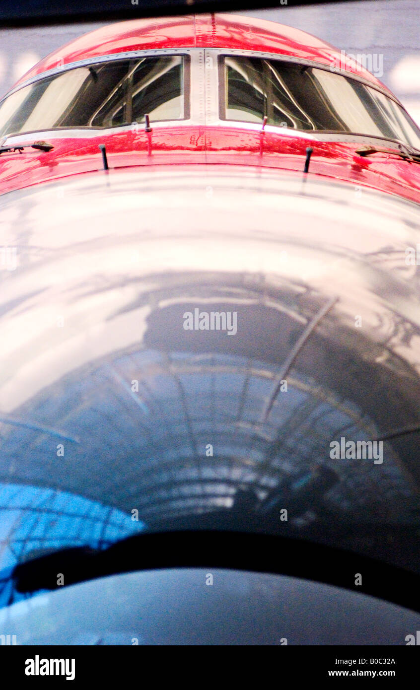 Nose of Airplane Stock Photo - Alamy