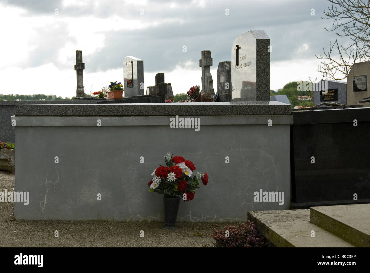 Stock photo of gravestones Stock Photo - Alamy