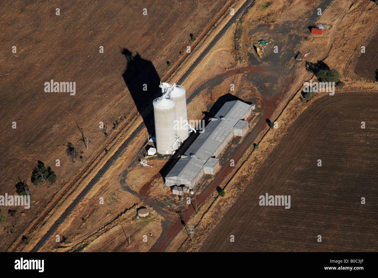 Grain storage aerial hi-res stock photography and images - Alamy
