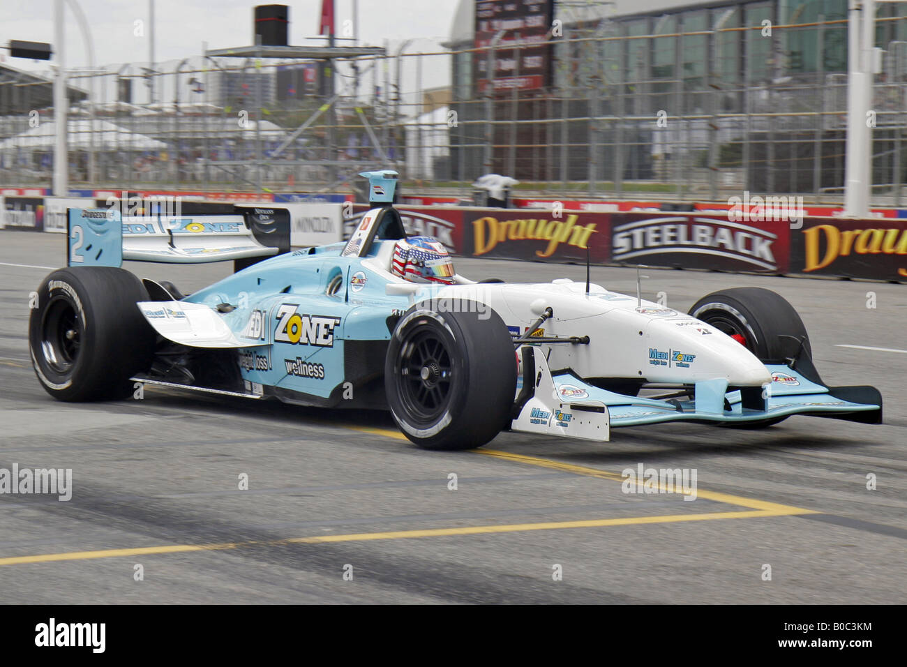 Race car driver at the Toronto Grand Prix, Molson Indy in Toronto ...