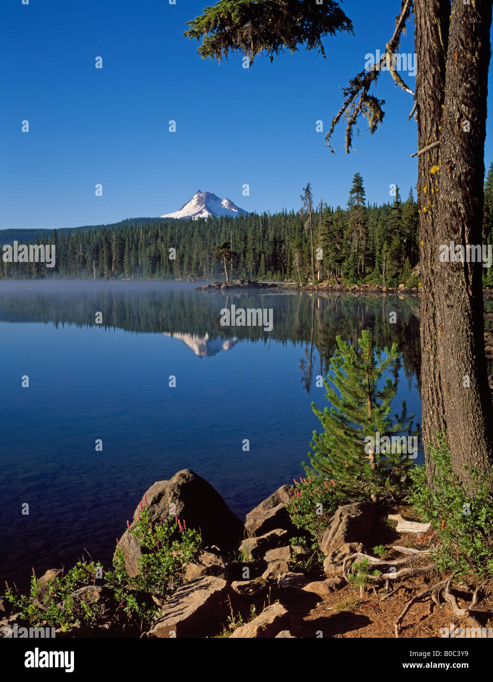 Olallie Lake and Mount Jefferson Olaliie Lake Scenic Area Mount Hood ...
