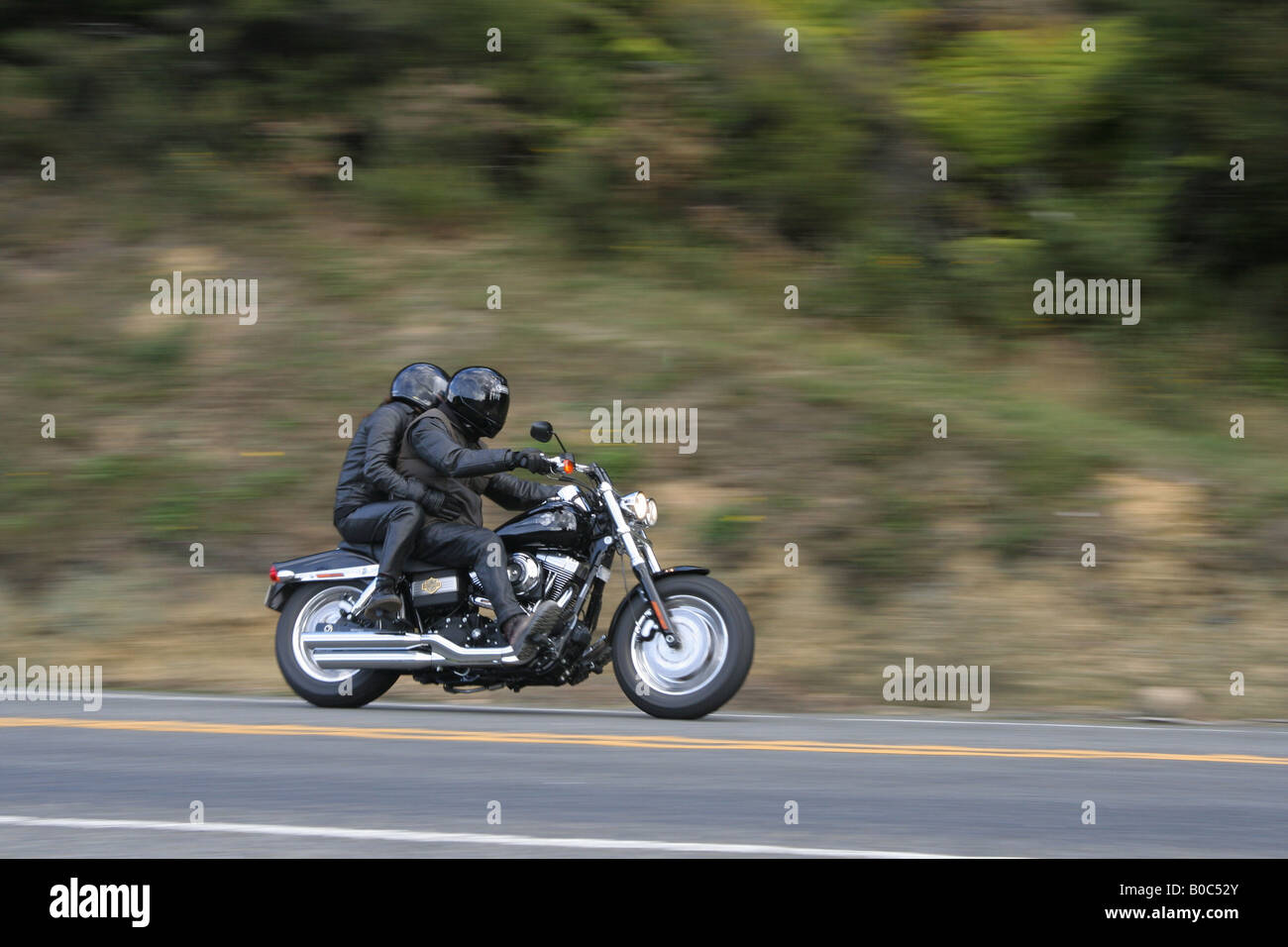 Motorcyclist pillion hi-res stock photography and images - Alamy
