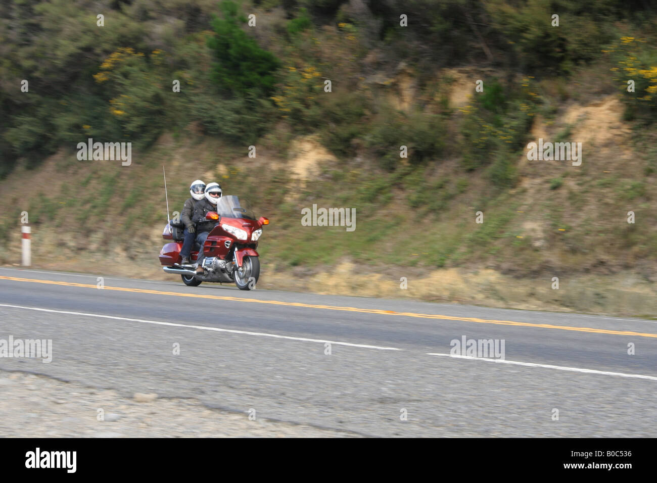 Motorcyclist pillion hi-res stock photography and images - Alamy
