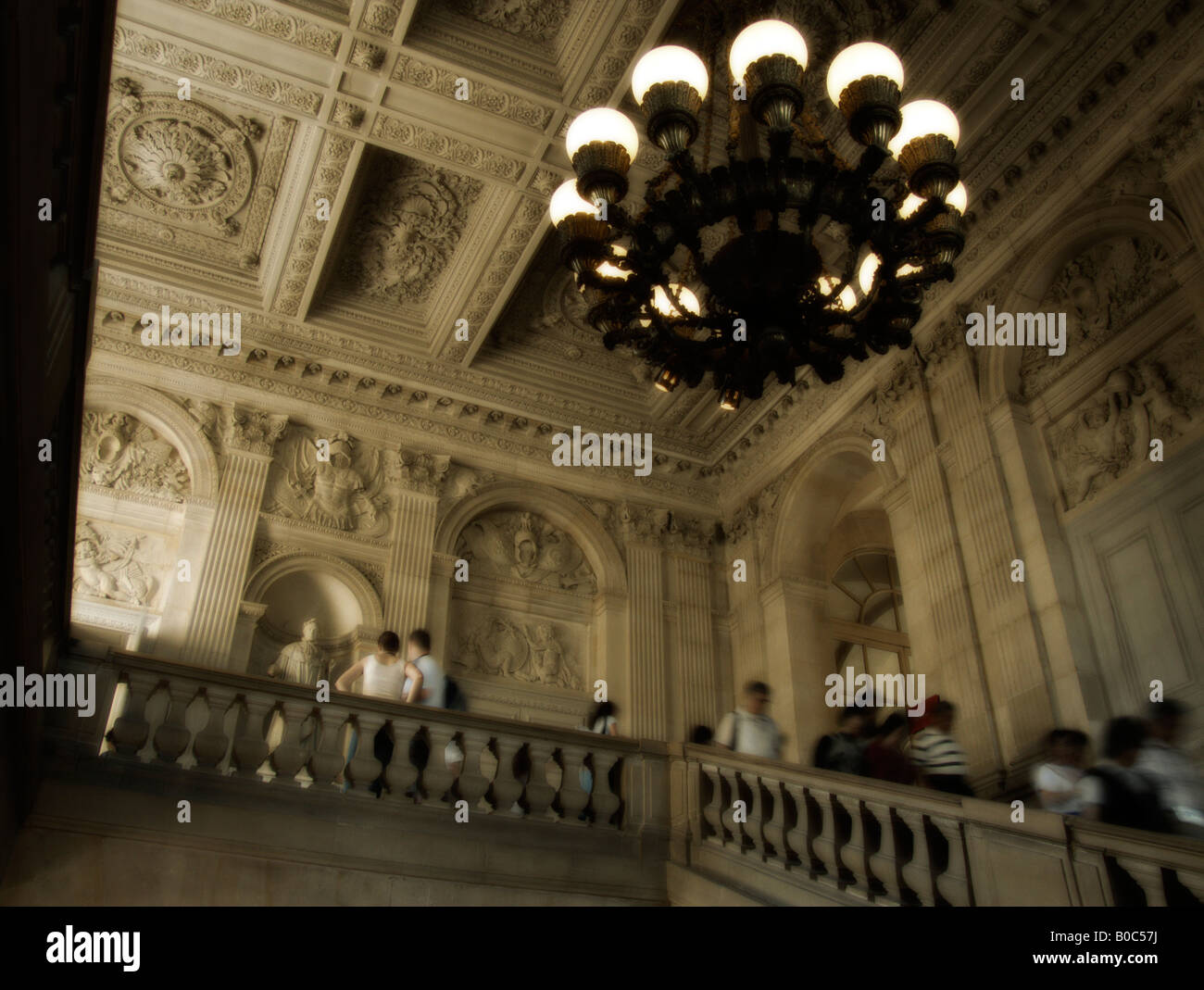 Stone staircase. Palace of Versailles. Versailles. France Stock Photo ...