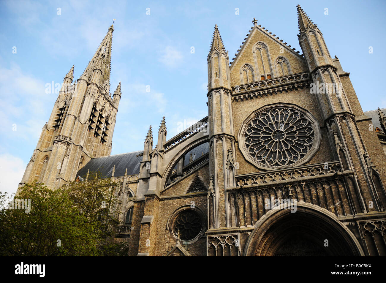 St. Martin's Cathedral, Ypres, Belgium Stock Photo - Alamy