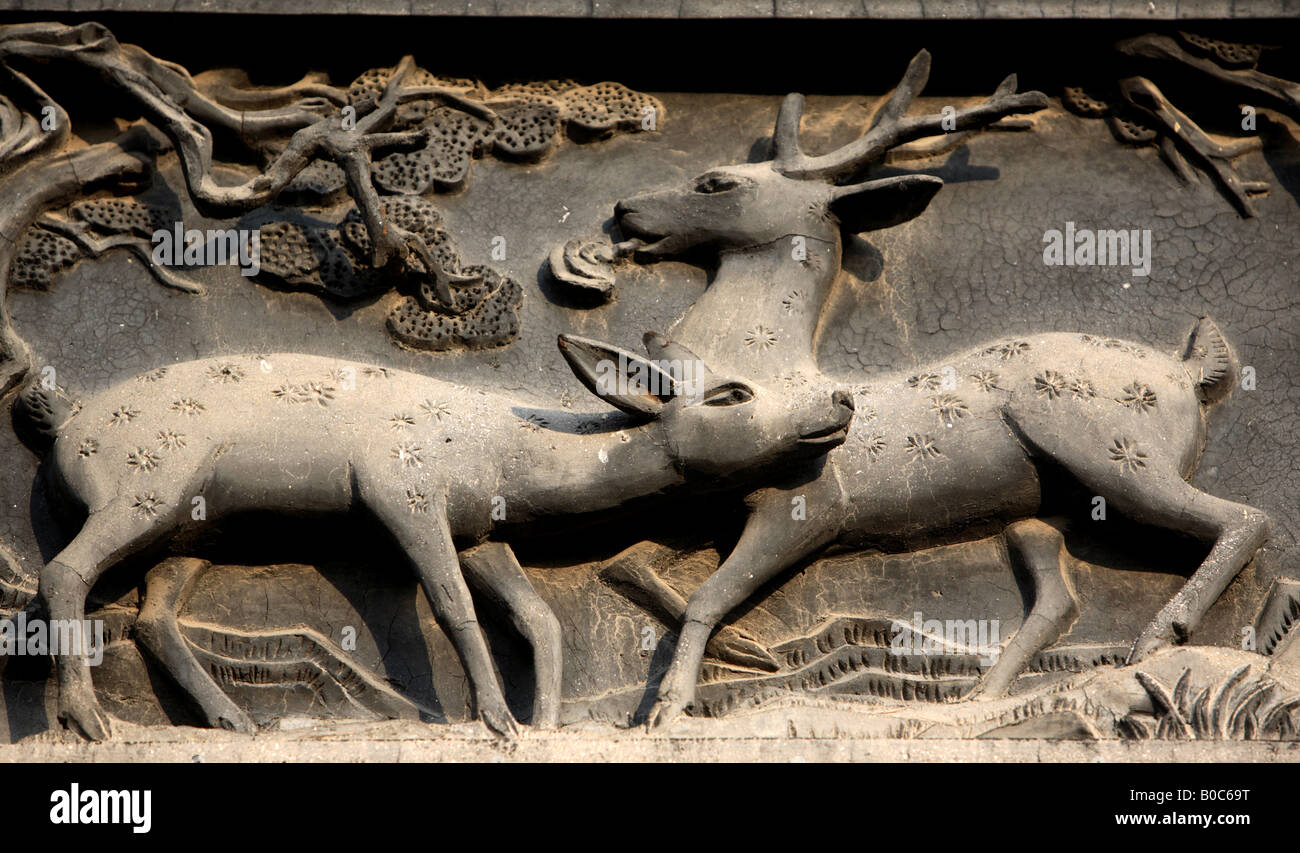 Stone panel sculptures in Shanghai s Yuyuan gardens Shanghai China ...