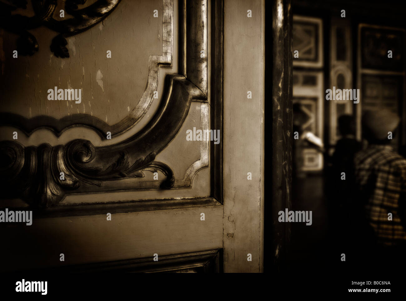 Versailles interior door hi-res stock photography and images - Alamy