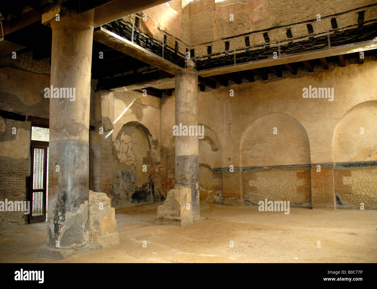 The Temple of Augustus at Herculaneum, Naples, Italy Stock Photo - Alamy