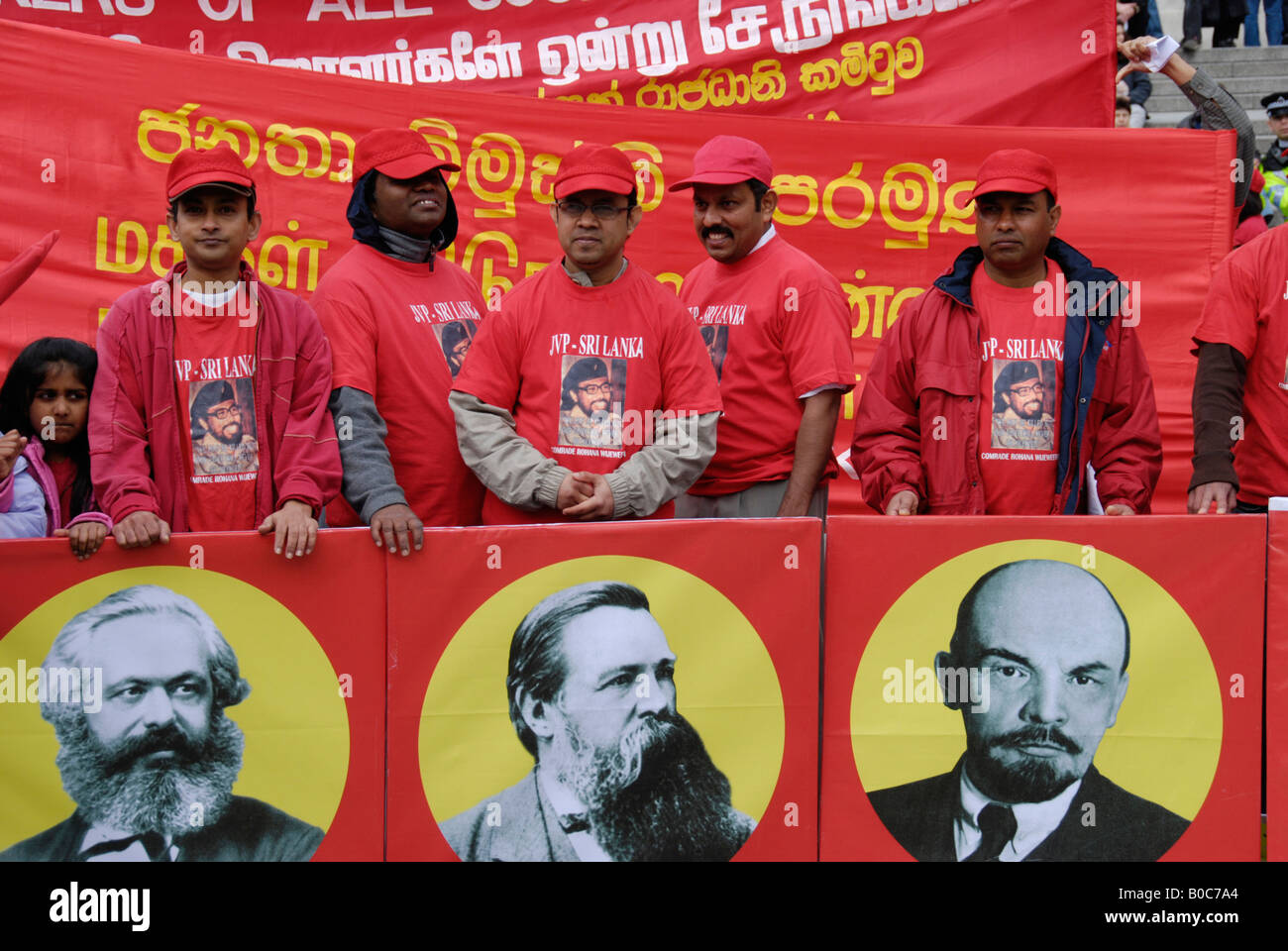 Rally jvp red communist socialist hi-res stock photography and images ...