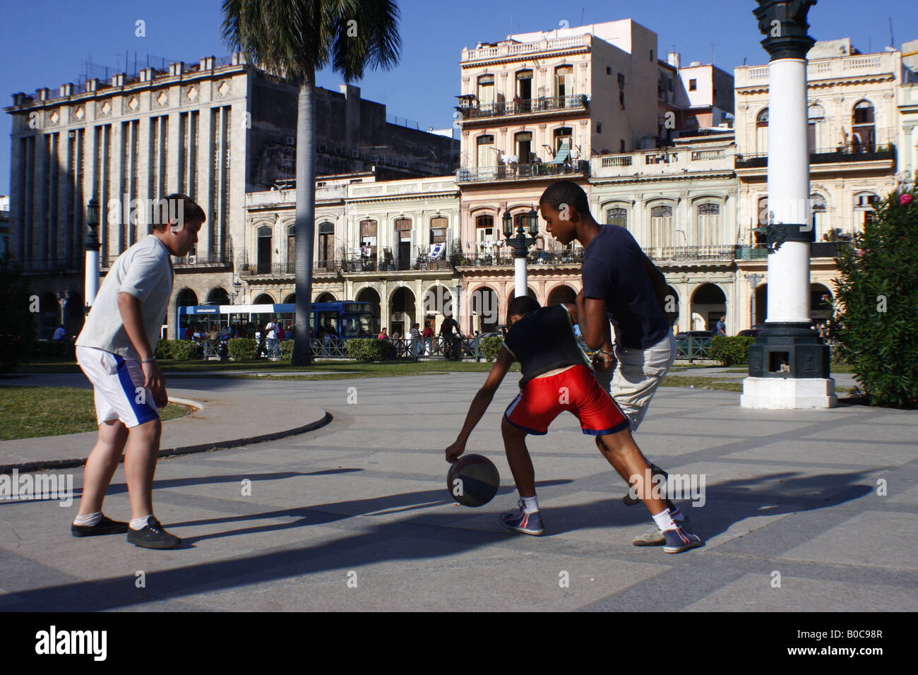 Basketball world game Havana Cuba Stock Photo - Alamy