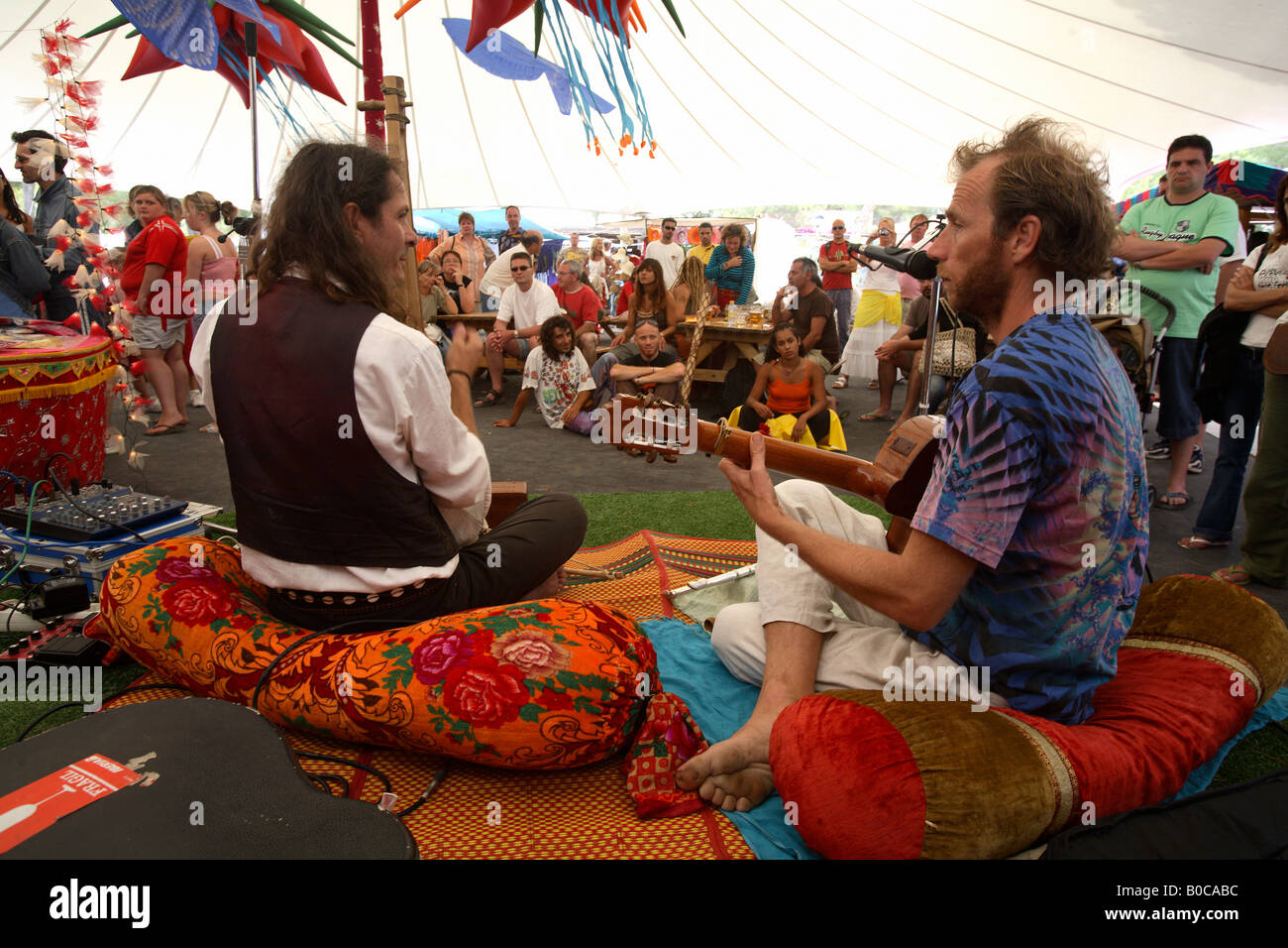 Hippie marketplace in Es Canyar, Ibiza, Spain Stock Photo - Alamy