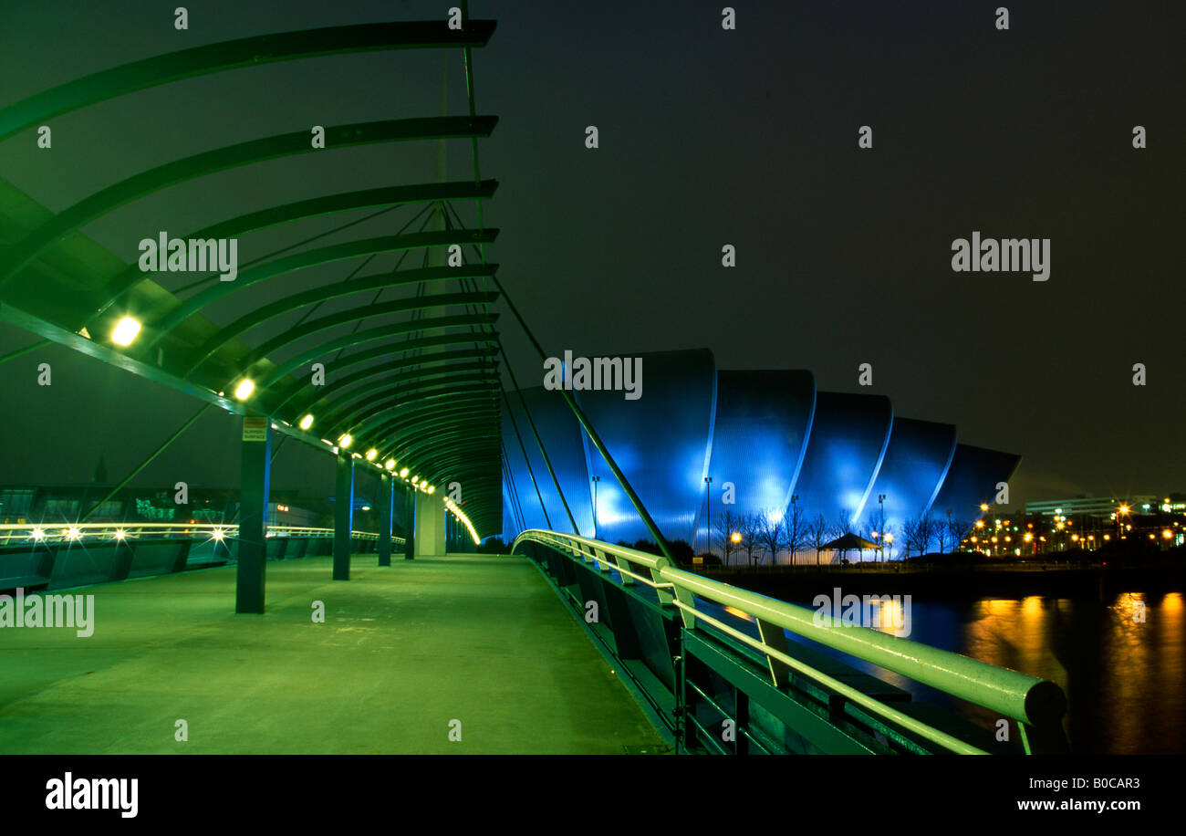 Bells Bridge and the SECC Stock Photo - Alamy