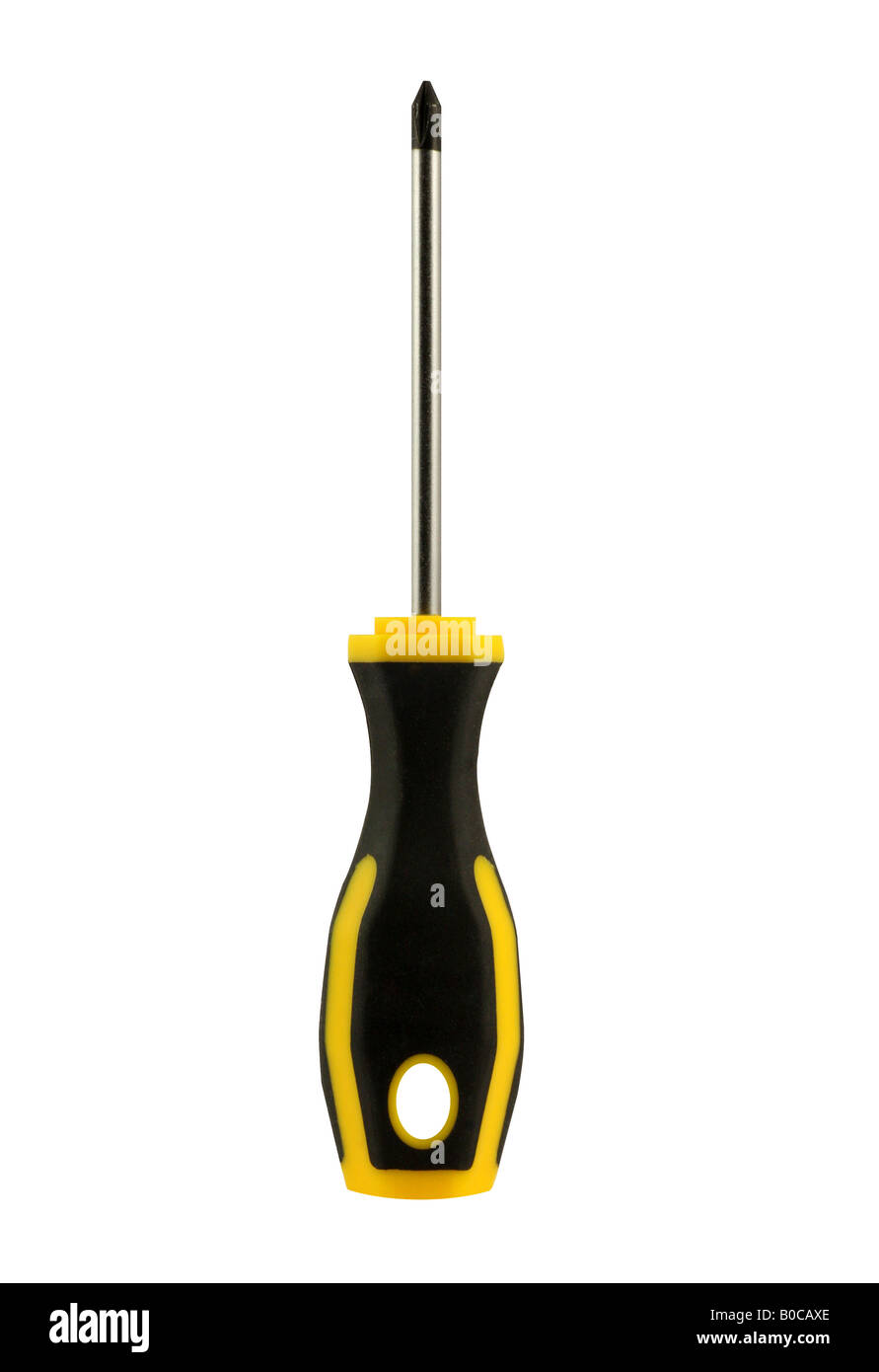 Screwdriver isolated in white Stock Photo - Alamy