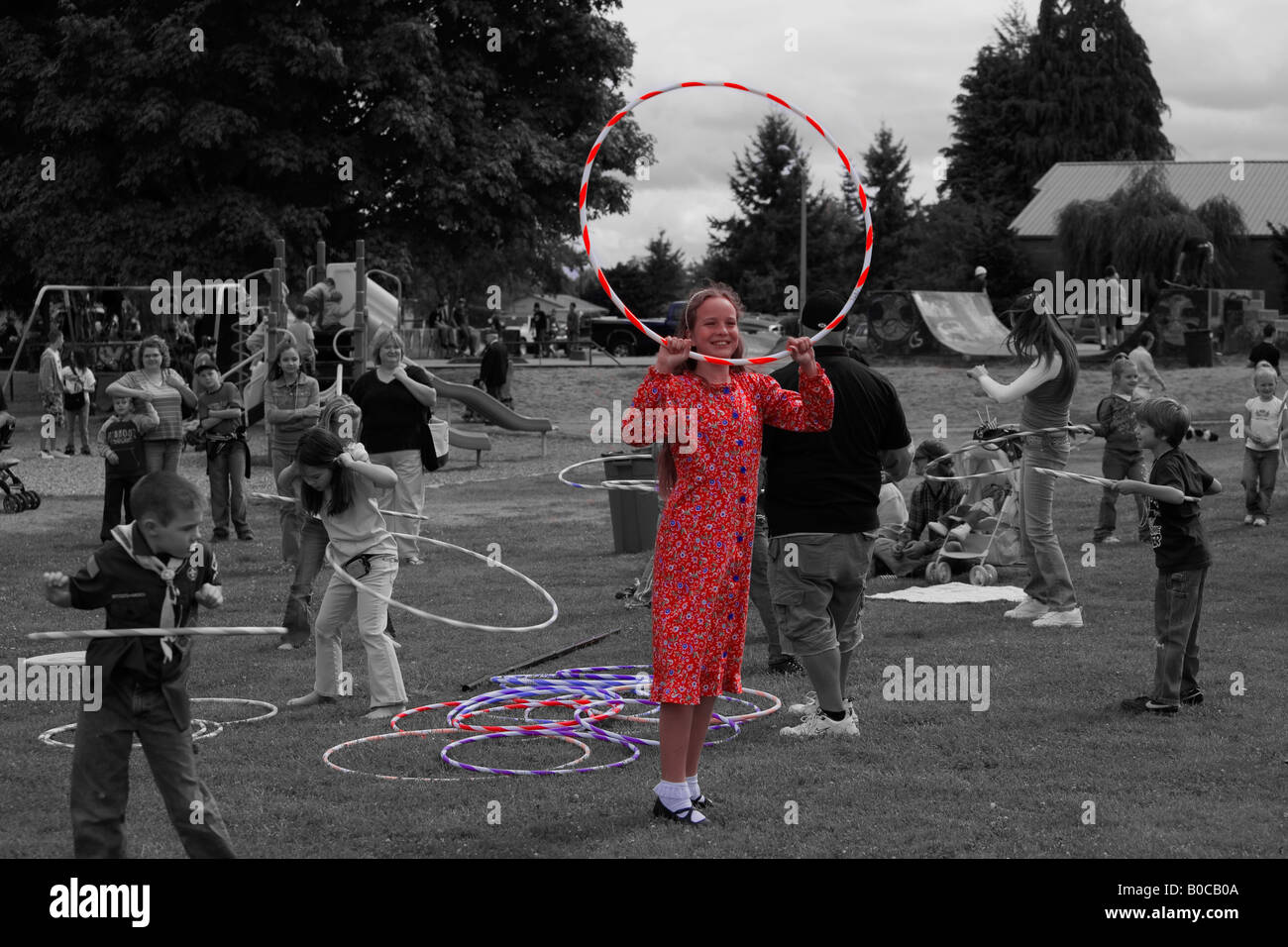 Bozo Show Hula Hoop Contest