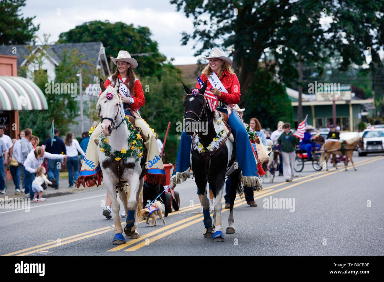 Two teenagers with horses hi-res stock photography and images - Alamy