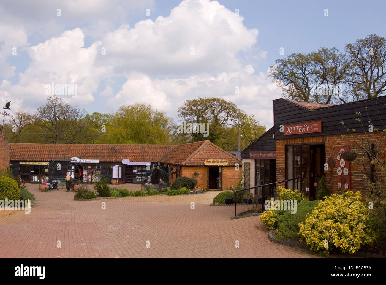 Wroxham Barns In Norfolk,Uk Stock Photo - Alamy