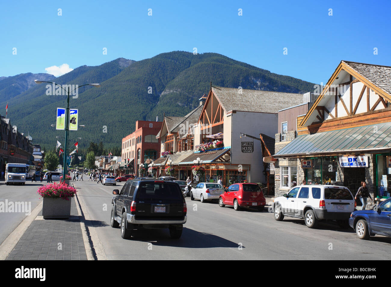 Downtown Banff High Resolution Stock Photography and Images - Alamy