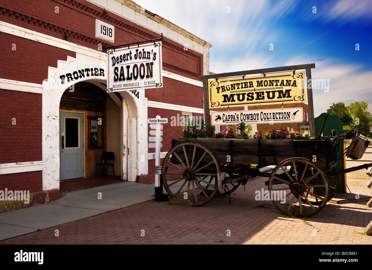 Frontier museum and saloon hi-res stock photography and images - Alamy