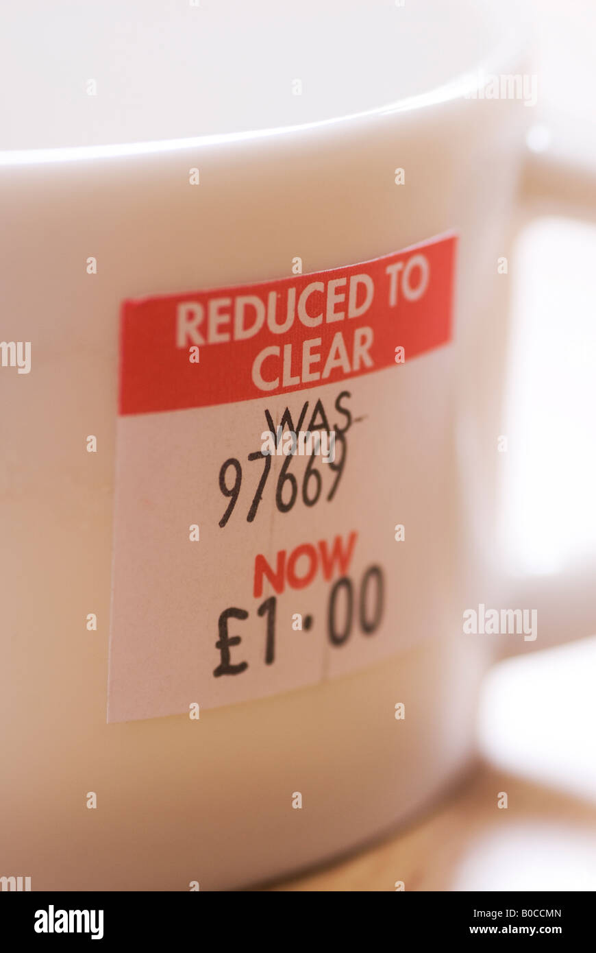 Reduced Price Tag High Resolution Stock Photography and Images - Alamy