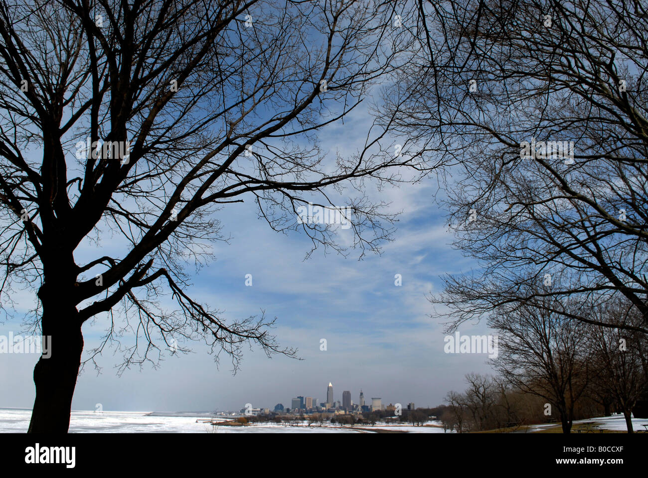 Cleveland Ohio Winter High Resolution Stock Photography and Images - Alamy