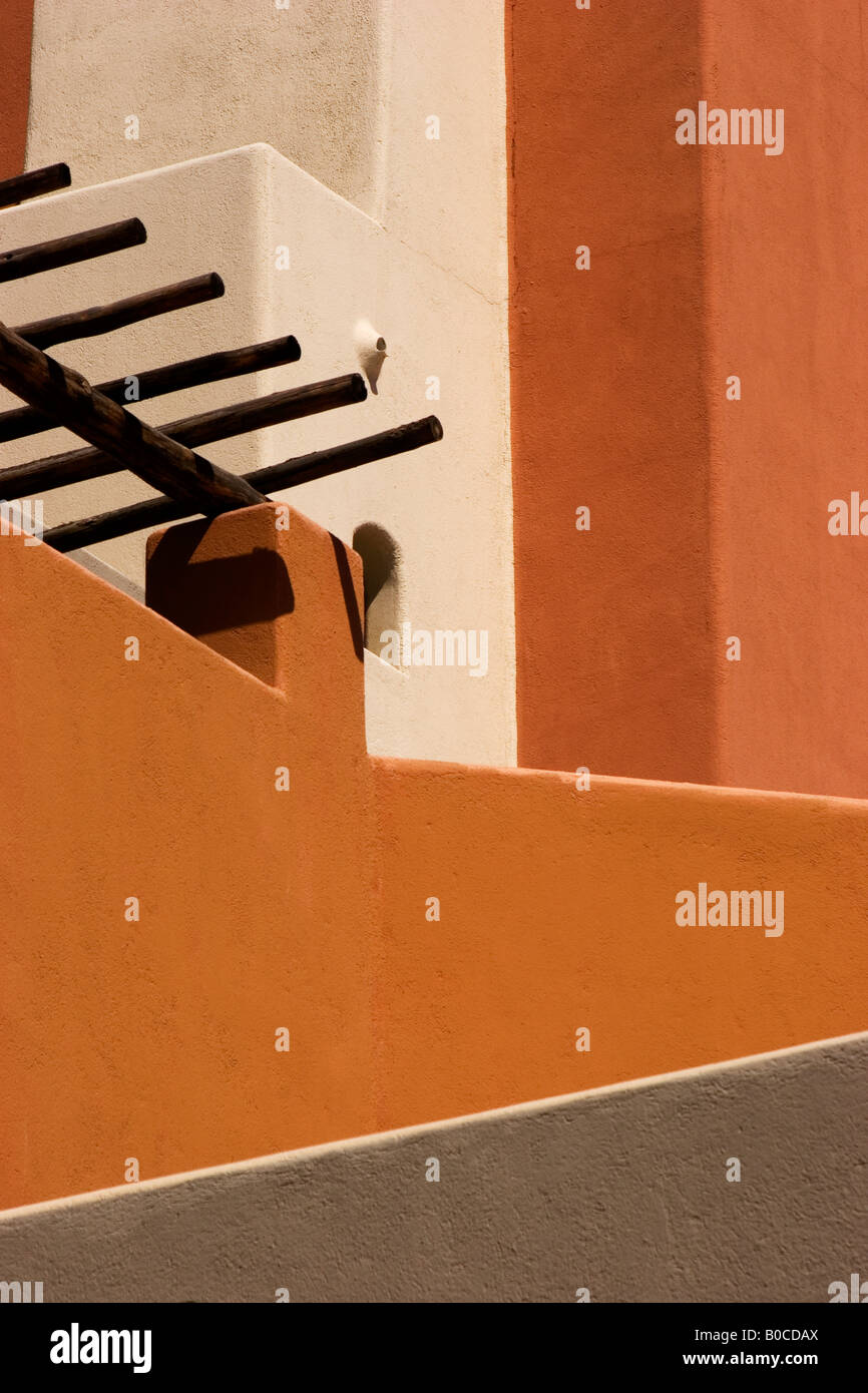 A multi-colored building near the harbor in Cabo San Lucas Mexico Stock ...