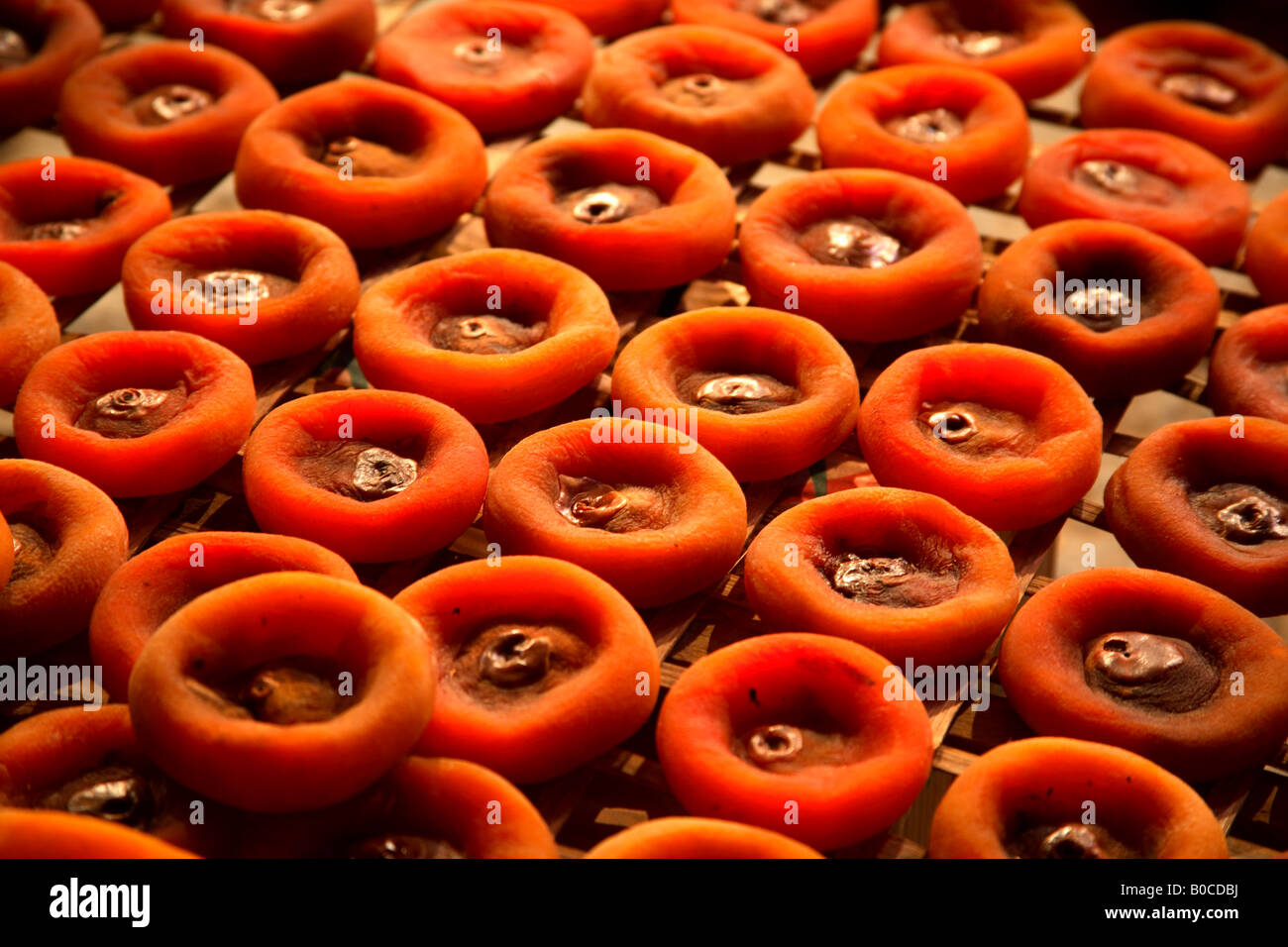 dried Persimmon fruit Stock Photo - Alamy