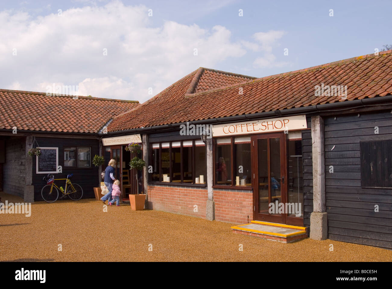 The Old Barn Restaurant And Coffee Shop At Wroxham Barns In Norfolk,Uk ...