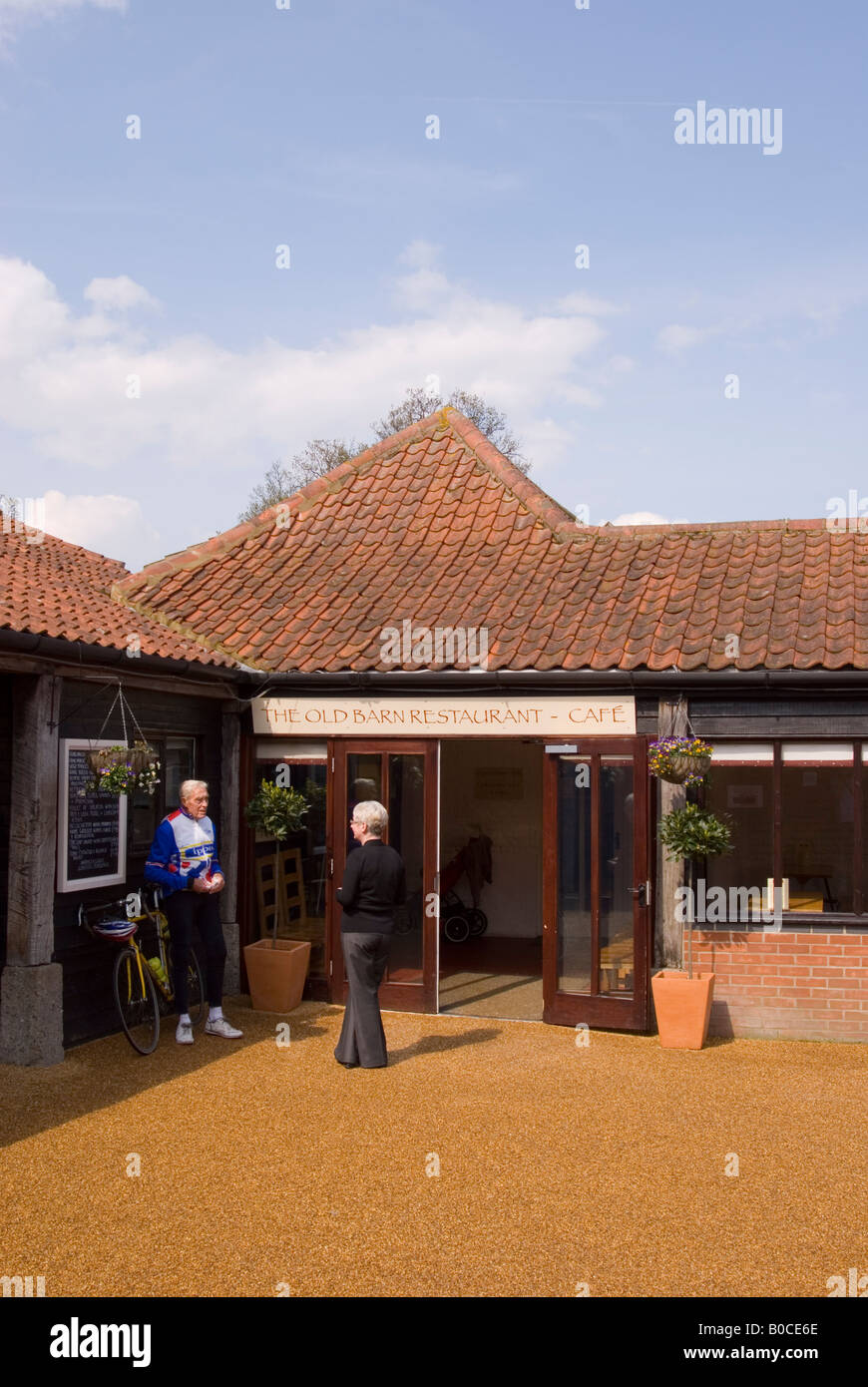 The Old Barn Restaurant At Wroxham Barns In Norfolk,Uk Stock Photo - Alamy