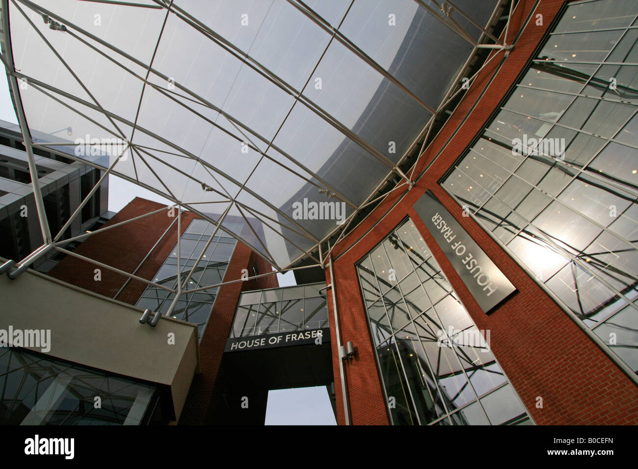 high wycombe town centre eden shopping centre buckinghamshire england ...