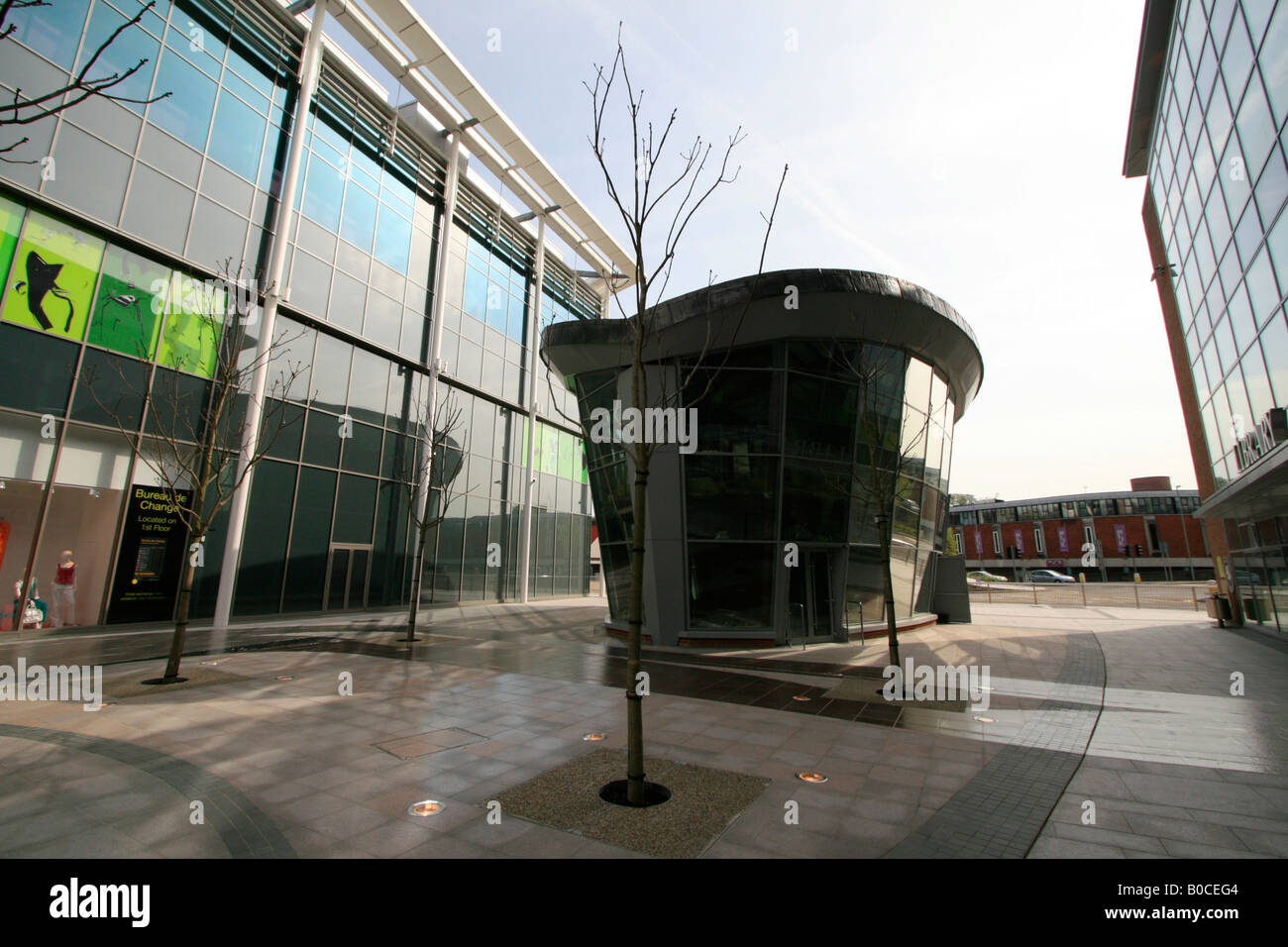 high wycombe town centre eden shopping centre buckinghamshire england ...