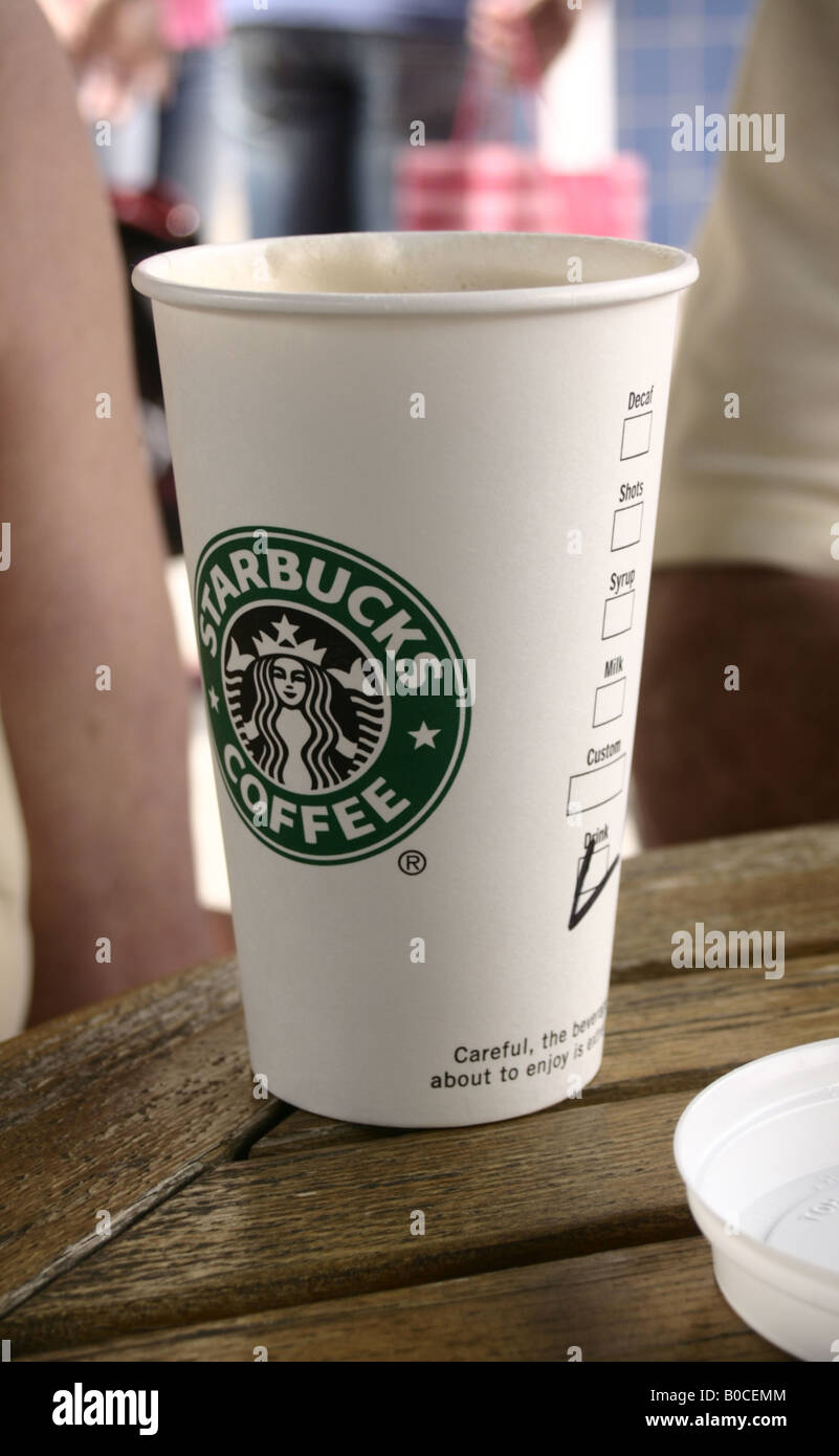 A tall Latte Stock Photo - Alamy