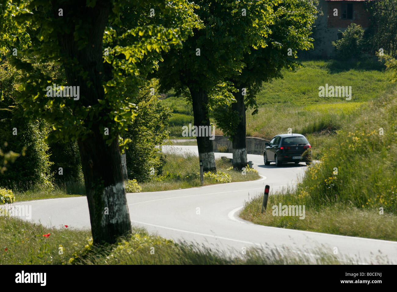 Turin countryside car hi-res stock photography and images - Alamy