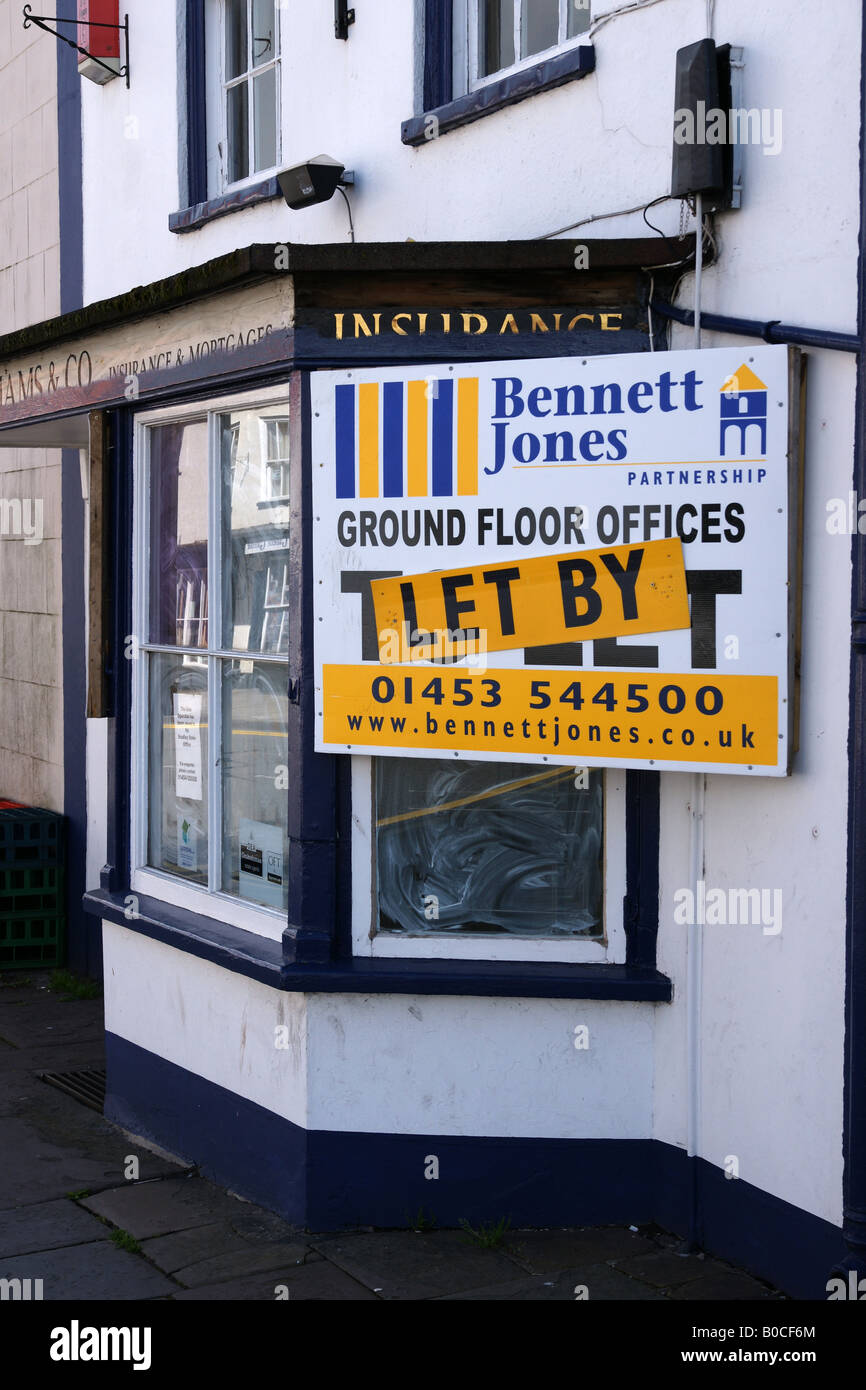 Shop to let Stock Photo - Alamy