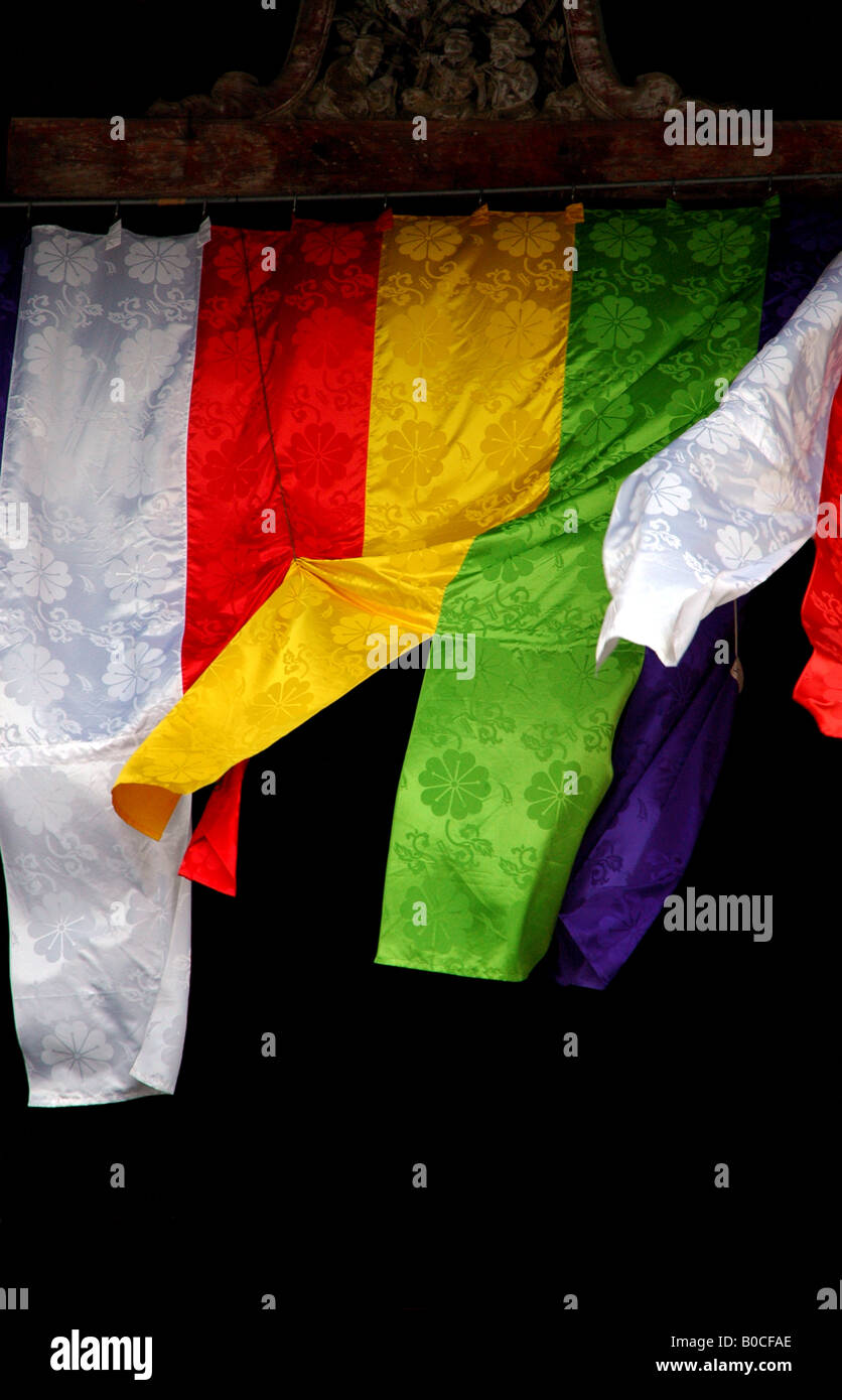 Temple curtain hi-res stock photography and images - Alamy