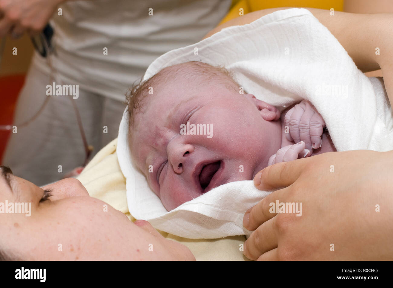 people new born baby girl Stock Photo - Alamy