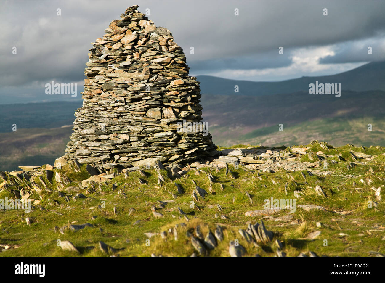 "Maiden Moor" Mountain Summit With A Large Cairn On The Summit "The ...
