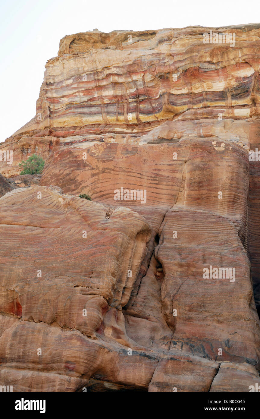 Petra stone colours hi-res stock photography and images - Alamy